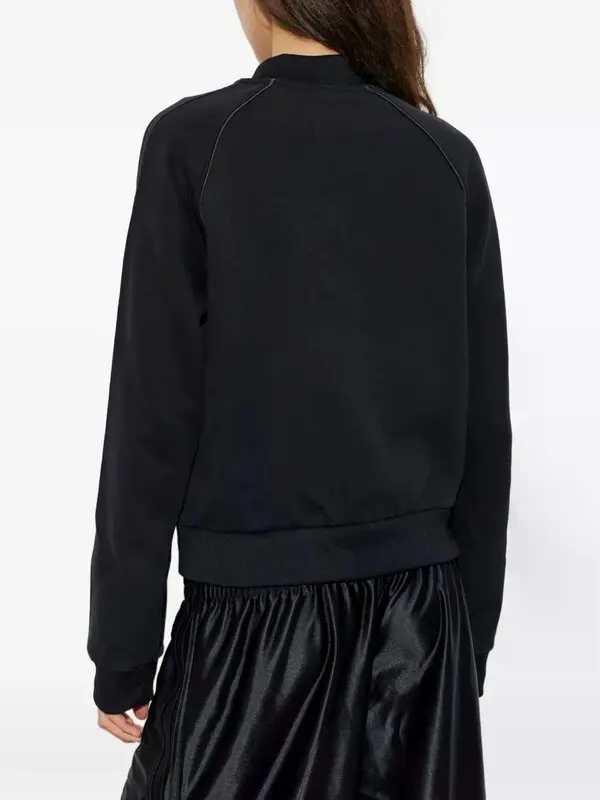 Adidas Logo-print Zip-up Sweater
