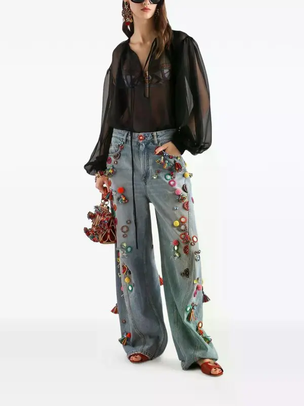 Dolce & Gabbana Silk Chiffon Top
