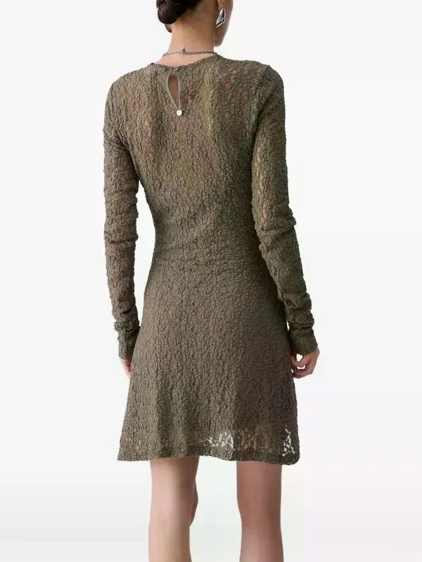 Liu Jo Lace Mini Dress With Jewel Embellishments