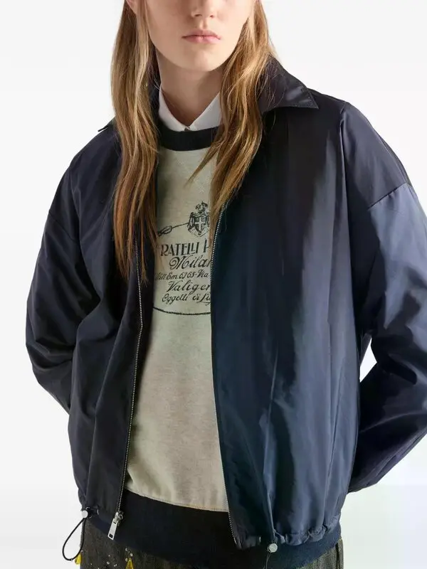 Prada Reversible Jersey Blouson Jacket