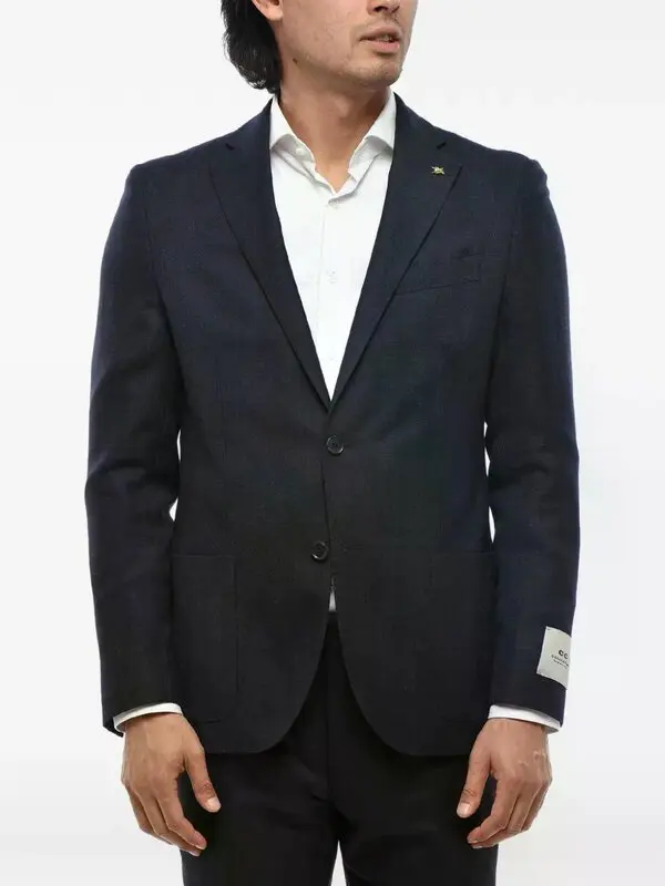 Corneliani Single-breasted Herringbone Jacket