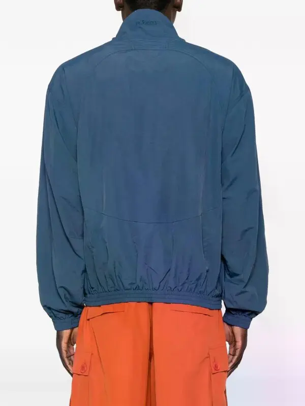 FLANEUR Embroidered Logo Track Jacket