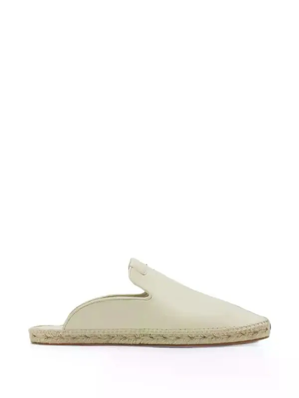LANVIN Espadrille Leather Mules