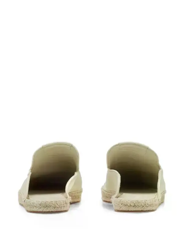 LANVIN Espadrille Leather Mules
