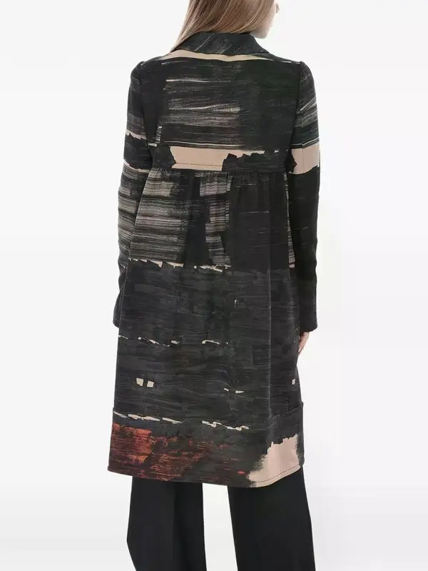 Giambattista Valli Single-breasted Printed Coat