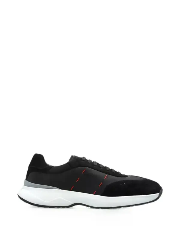 Kiton Suede-panelled Sneakers