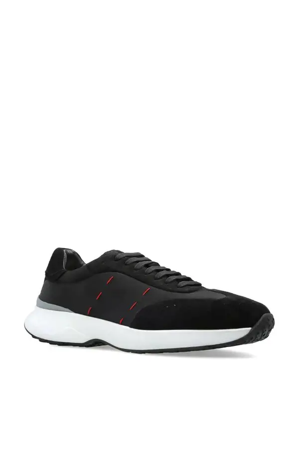 Kiton Suede-panelled Sneakers