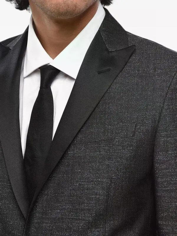 Corneliani Satin-lapel Blazer