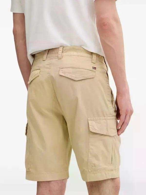 NAPAPIJRI Logo-embroidered Cargo Shorts