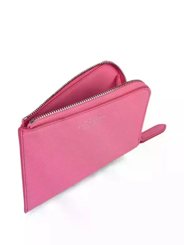 Smythson Small Zip-up Wallet