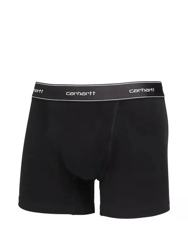 Carhartt Work In Progress Logo-waistband Boxers - Black