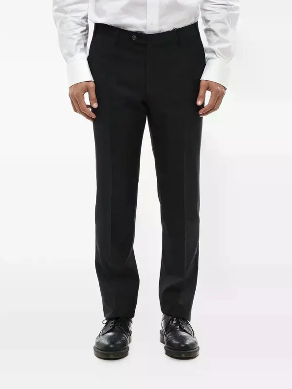 Corneliani Pressed-crease Trousers