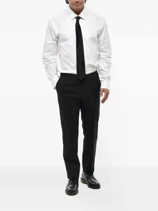 Corneliani Pressed-crease Trousers