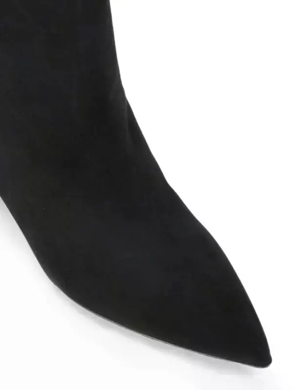 SERGIO LEVANTESI Pointed-toe Suede Boots