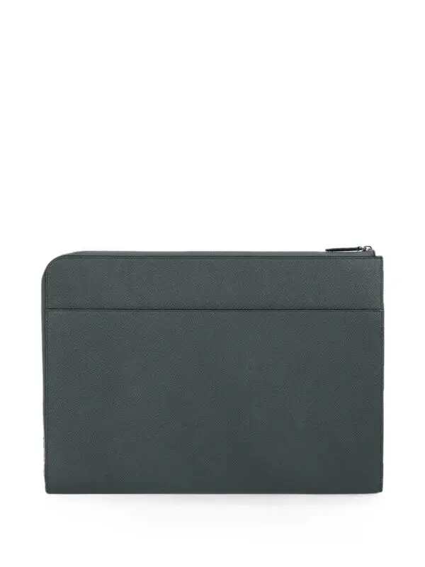 Smythson Large Panama-leather Laptop Case