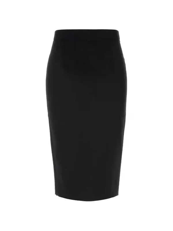 TOM FORD Fitted Pencil Skirt - Black