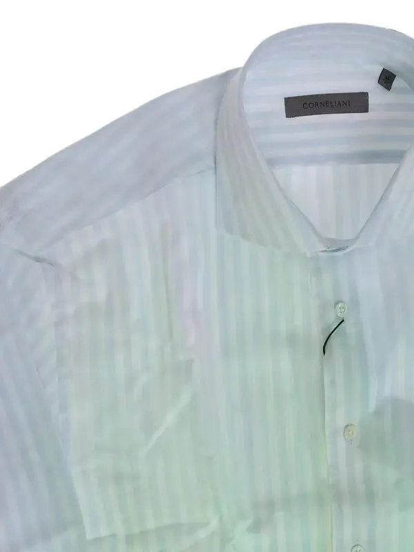 Corneliani Striped Cotton Shirt