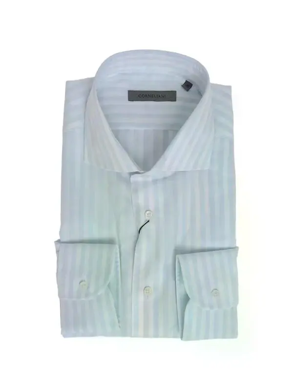 Corneliani Striped Cotton Shirt