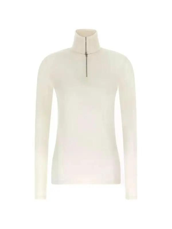 JIL SANDER Half-zip Long-sleeve Sweater
