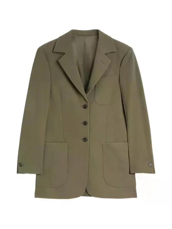 JIL SANDER Single-breasted Wool Blazer