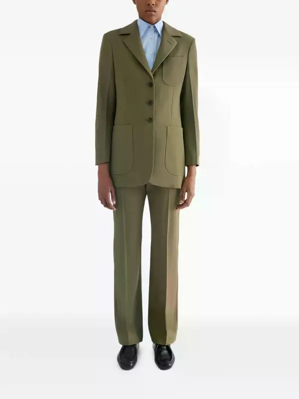 JIL SANDER Single-breasted Wool Blazer