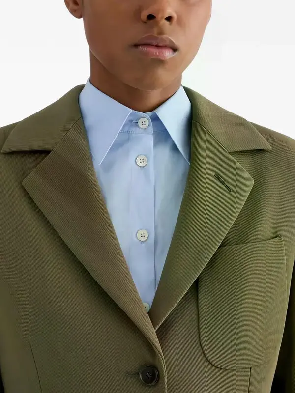 JIL SANDER Single-breasted Wool Blazer
