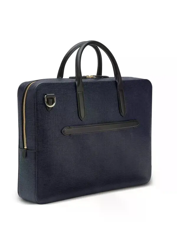 Smythson Panama Slim Briefcase