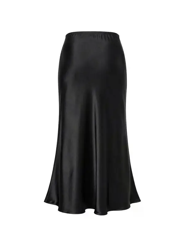 Anna October Champaca Pleated Maxi Skirt - Black