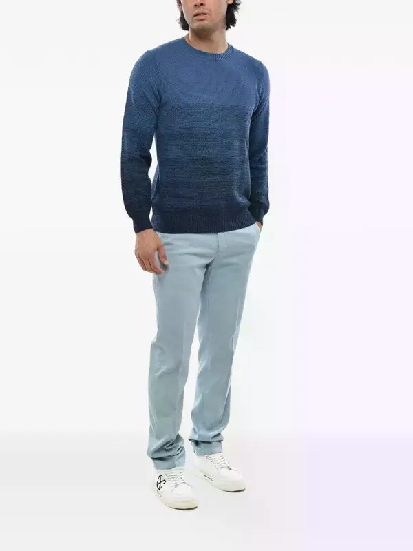 Corneliani Ombré-effect Crew-neck Sweater