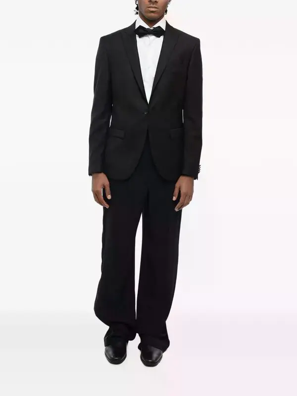 Corneliani Jacquard Peak-lapel Jacket
