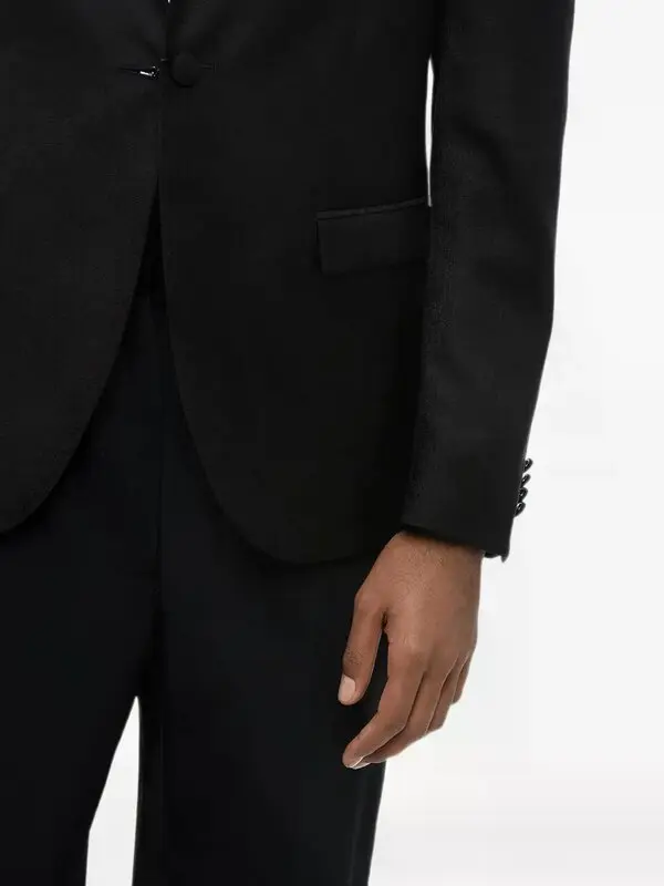 Corneliani Jacquard Peak-lapel Jacket