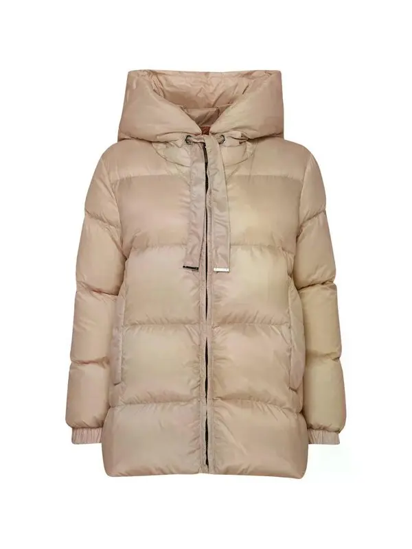 Max Mara Hooded Padded Jacket - Neutrals