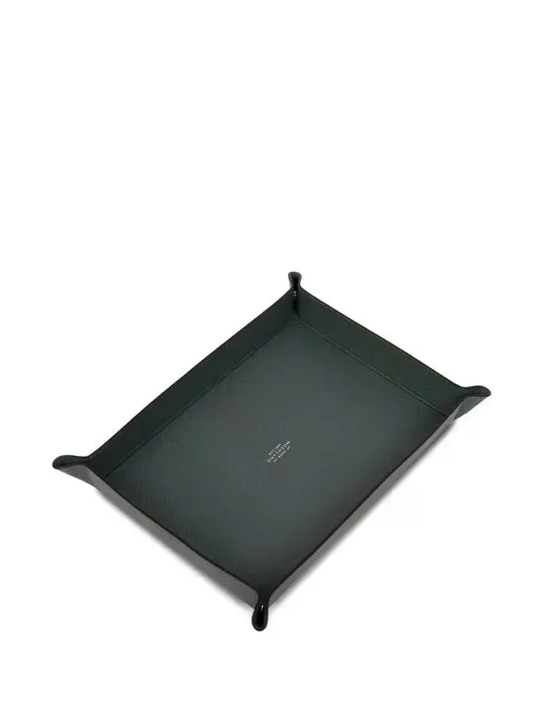 Smythson Panama Leather Trinket Tray