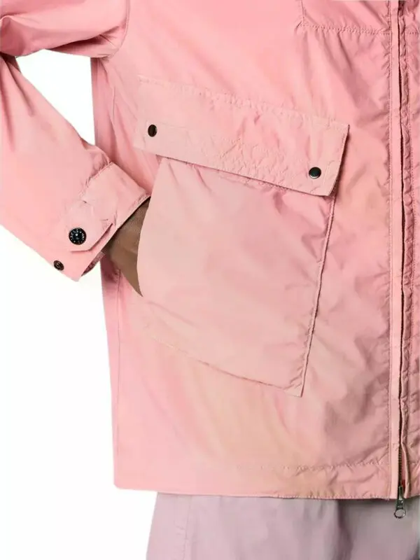 Stone Island 4100052 Light Compact Touch Poly-tc Hooded Jacket