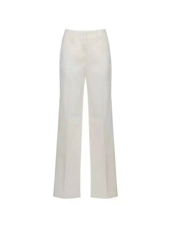 Peserico Pressed-crease Straight-leg Trousers
