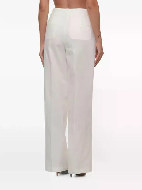 Peserico Pressed-crease Straight-leg Trousers