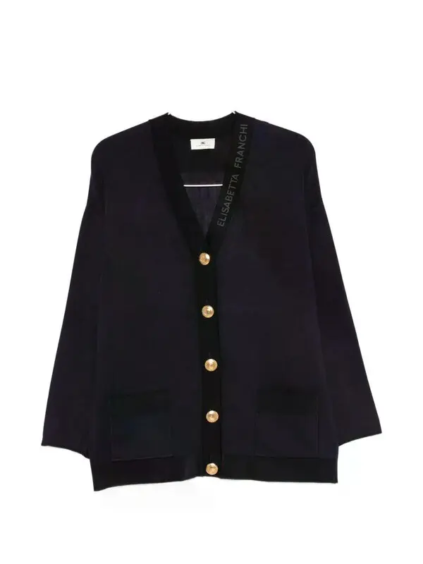 Elisabetta Franchi V-neck Button-up Cardigan