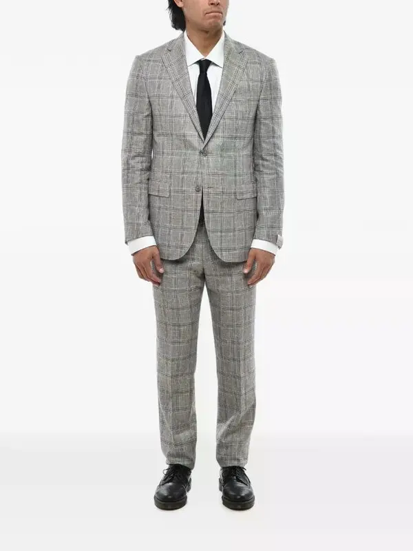 Corneliani Single-breasted Checked Suit