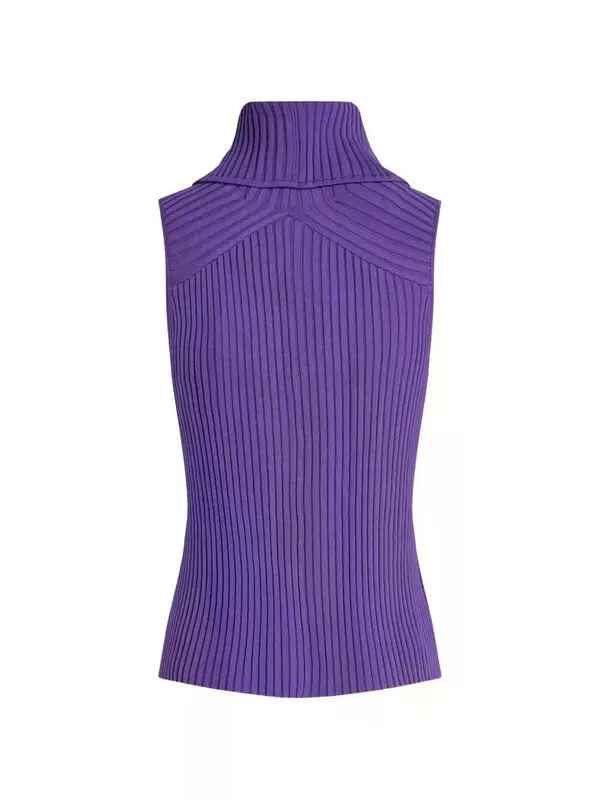 Karl Lagerfeld Zip Knit Vest