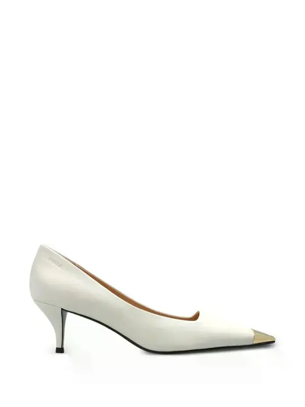 Furla Metal-toe Leather Pumps