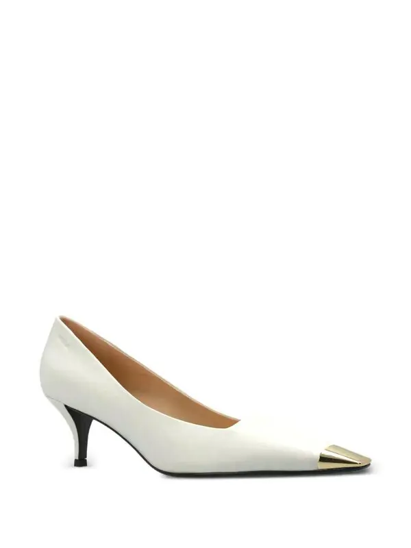 Furla Metal-toe Leather Pumps