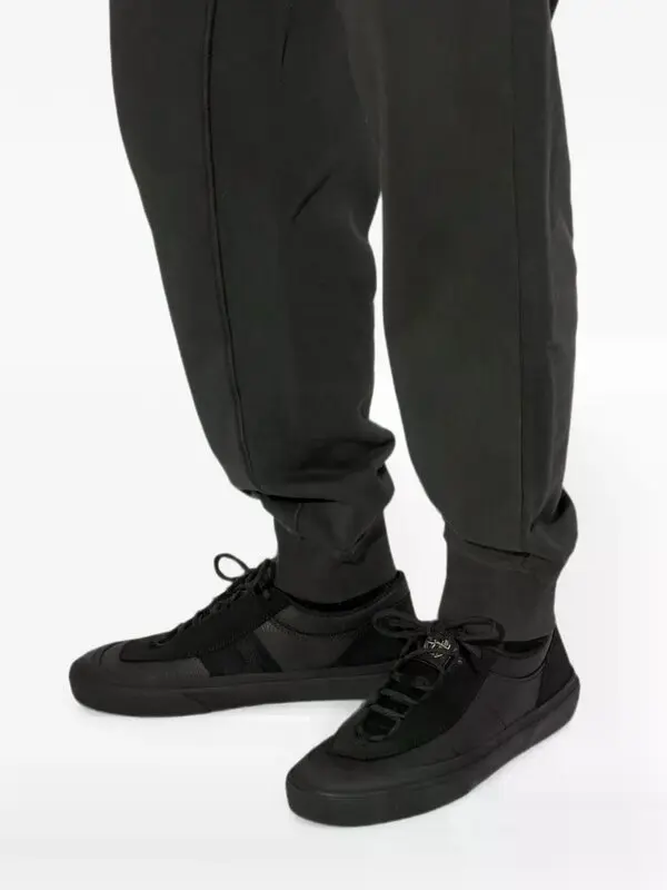 Stone Island Canvas Suede Trainers