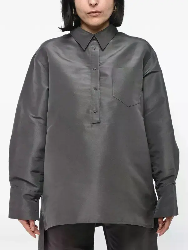 SUPER BLOND Silk Blouse