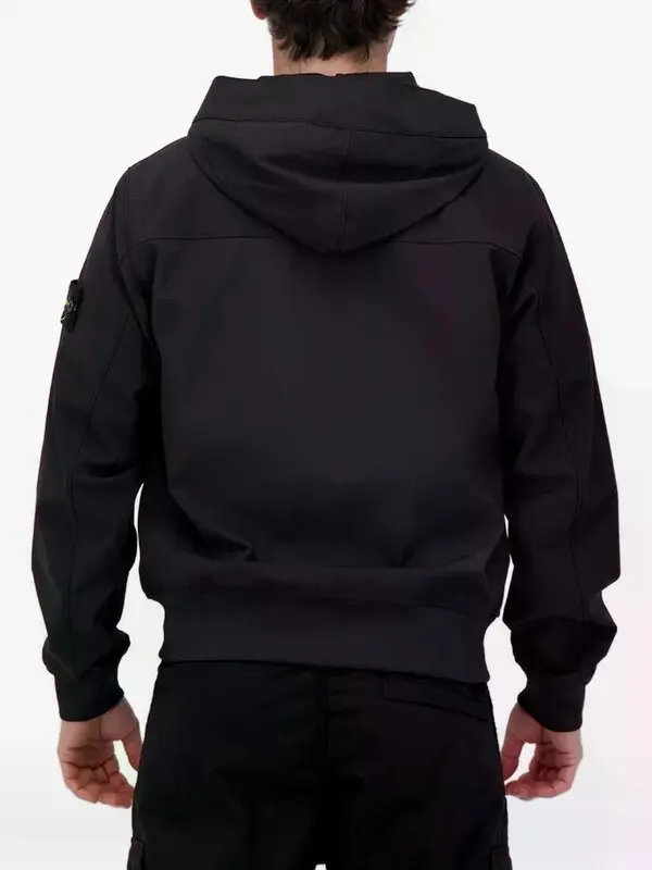 Stone Island 4100118 Light Soft Shell Hooded Jacket
