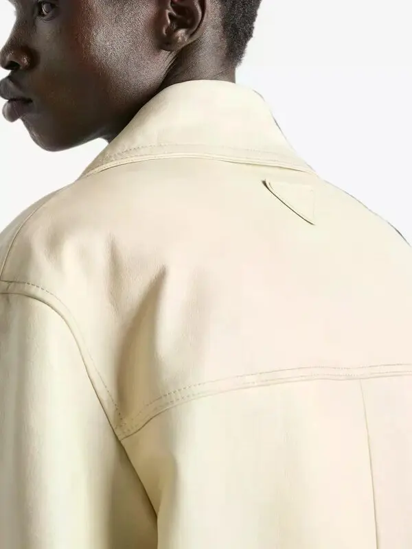 Prada Leather Coat