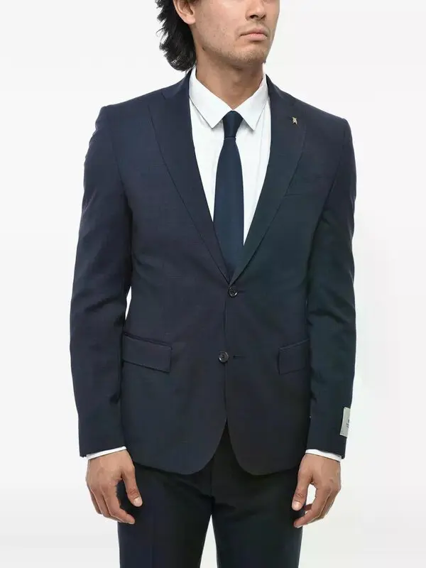 Corneliani Micro-check Wool Suit