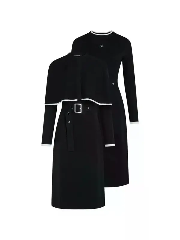 Karl Lagerfeld Transformable Cape Dress