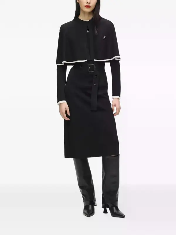 Karl Lagerfeld Transformable Cape Dress