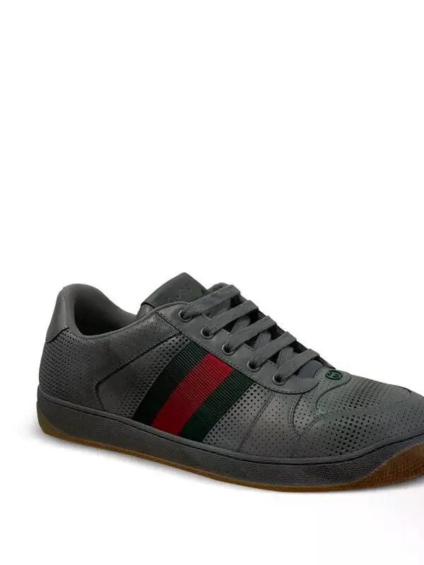 Gucci Screener Web-stripe Sneakers