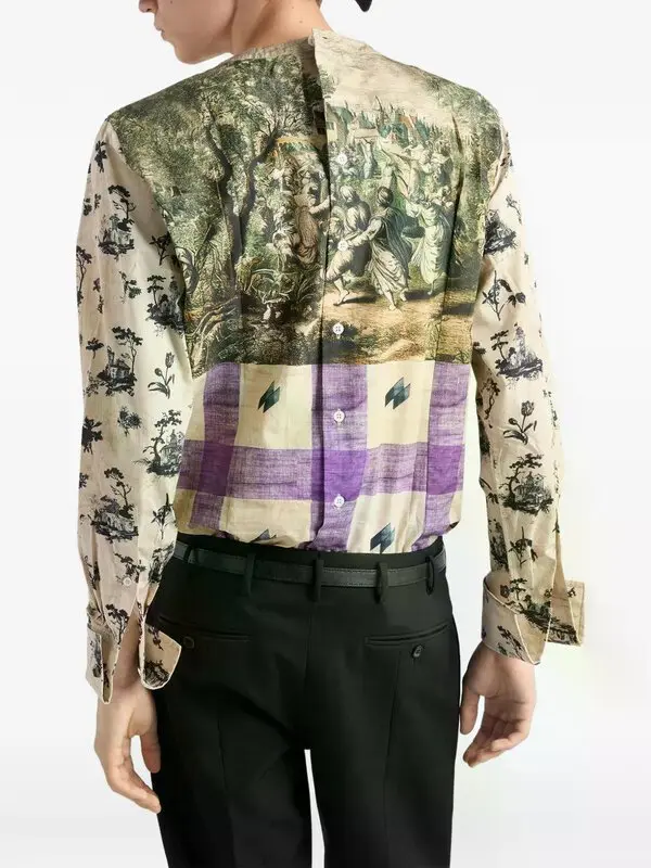 Prada Printed Cotton Shirt